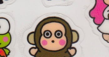 My Monkichi Life: Sanrio 50th Small Gift Stickers - Monkichi