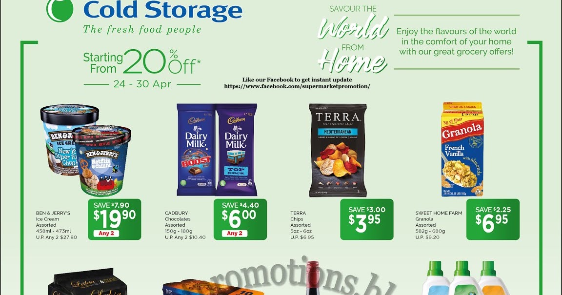 Cold Storage Weekly Promotion 24 - 30 April 2020 ~ Supermarket Promotions