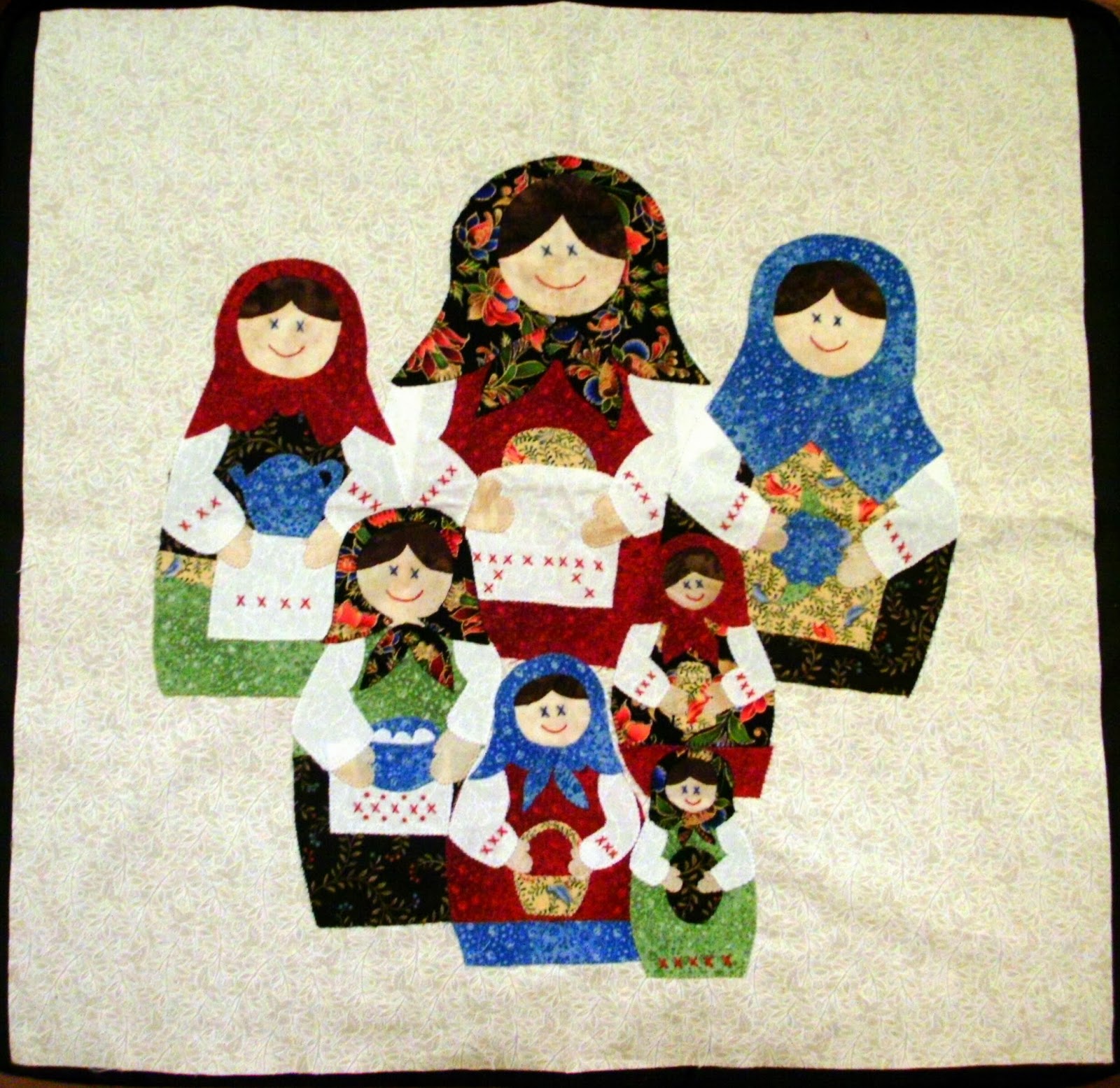Confessions of a Serial Quilter: Russian Nesting Dolls quilt - not ...