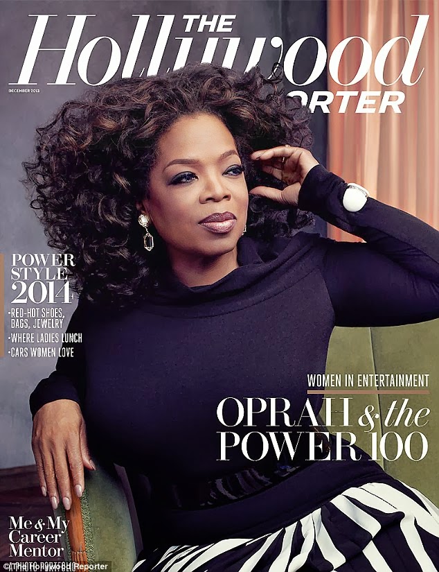 Oprah Winfrey Magazine Photoshoot for The Hollywood Reporter Magazine ...