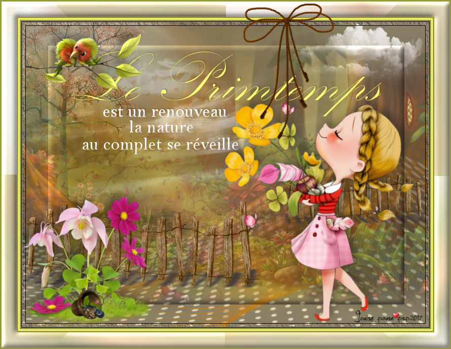 Louise Pause Psp Jadesigns: Spring-Le Printemps