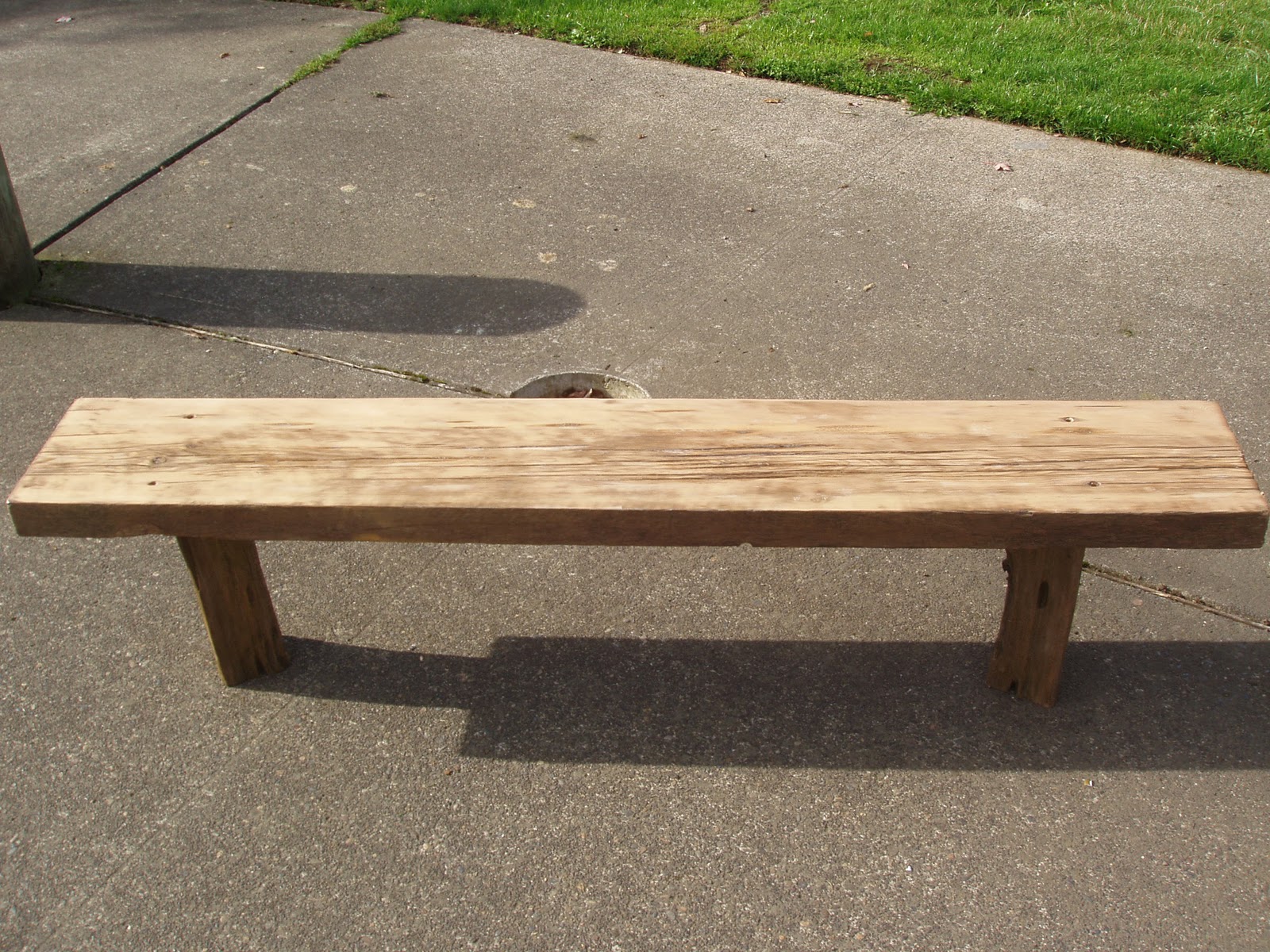 driftedge woodworking: Driftwood Douglas Fir Bench With Pacific Coast ...