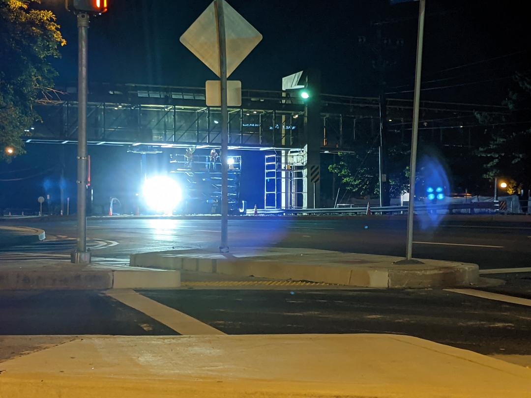 Rockville Nights: Rockville Metro station pedestrian bridge repairs ...