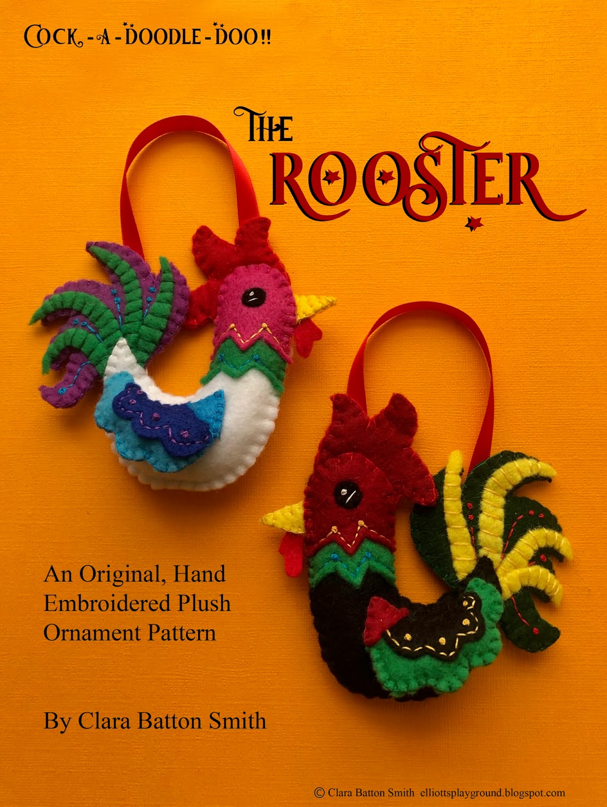 Clara Batton Smith: Rooster Pattern