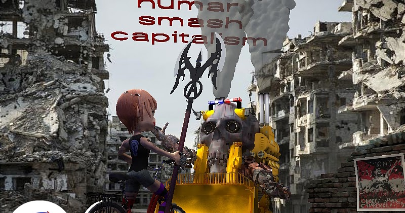 TINTA NEGRA.: Stay human smash capitalism. [ D PATXY ]