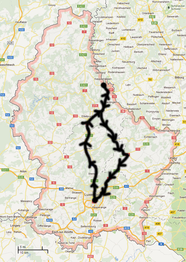 Traveling With Amy: Day 9 - Castle of Vianden