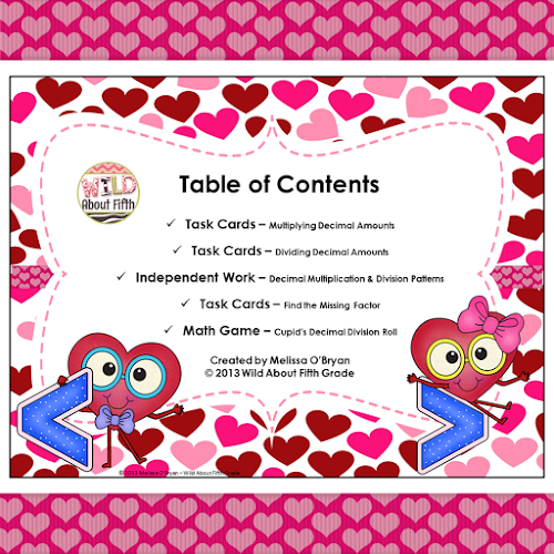 Celebrate Valentine's Day with Themed Decimal Math Centers | Wild about ...