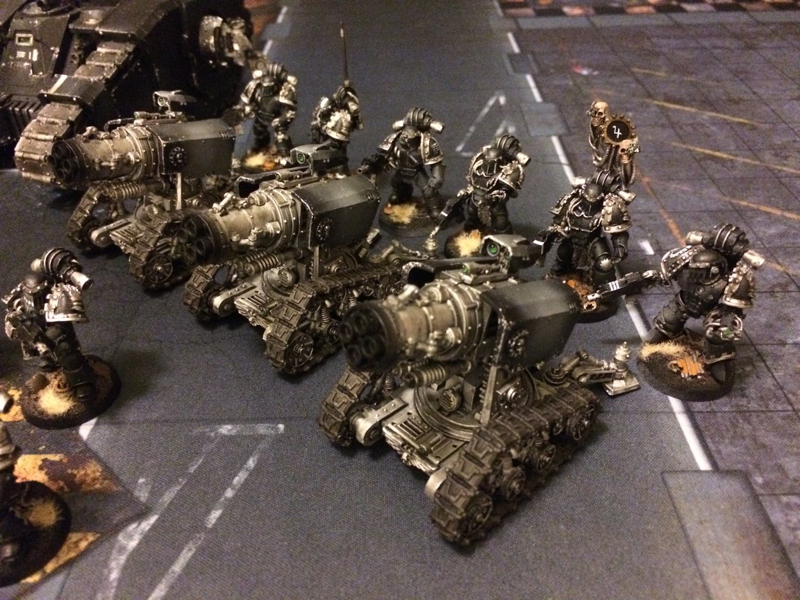 30Kplus40K: Horus Heresy Review: Legion Rapier Weapons Battery