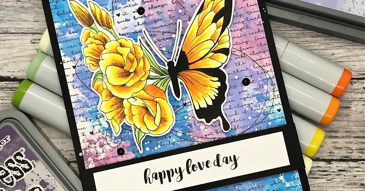 Crystal O. Minkler: Distress Oxide Ink Smooshing ~ Love Story ...