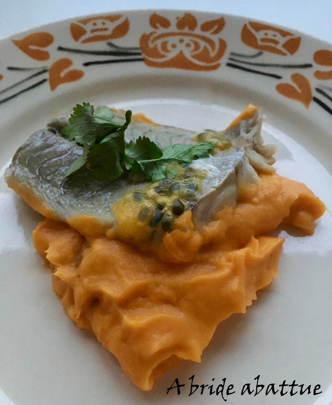 A bride abattue: Un menu tout poisson avec Pavillon France