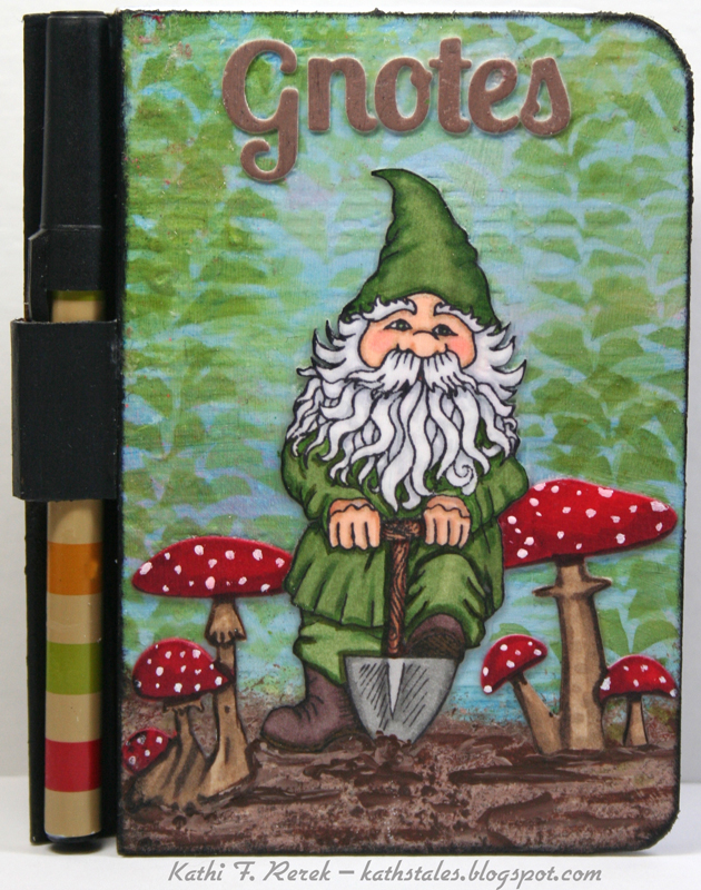 Kat's Tales of Stamping: A Gnome Gnote Pad