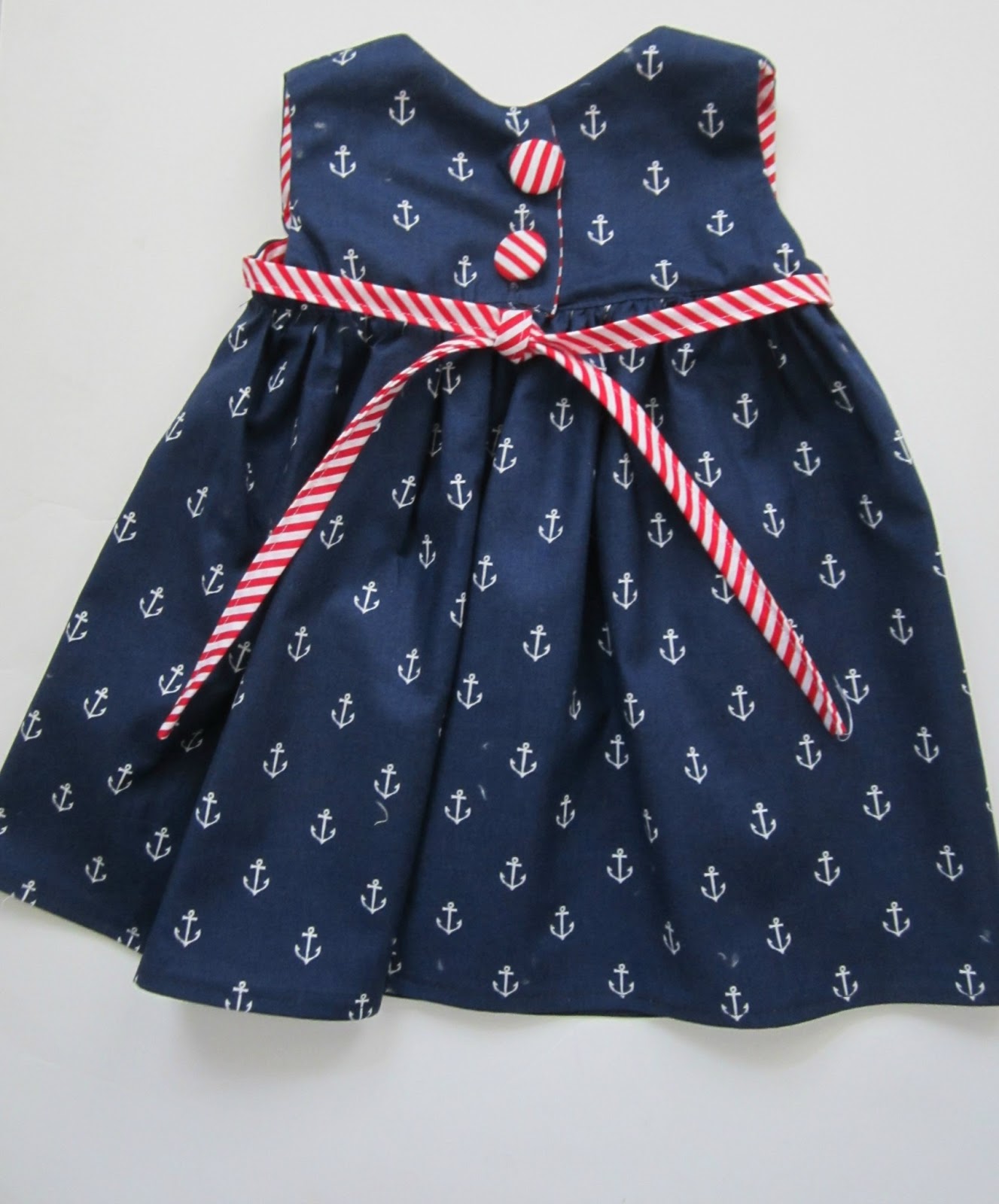 Sweet Magnolia Way: Sailboat Dress ~ Out to Sea Fabric