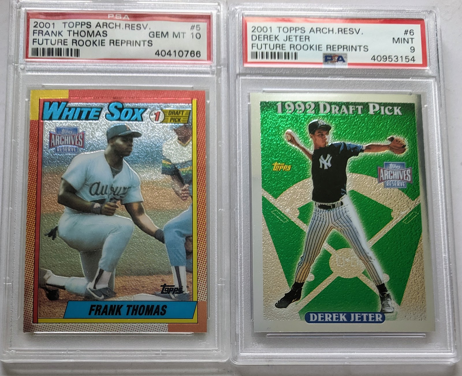 Baseball Card Breakdown: Joy of a completed set: 2001 Topps Archives ...