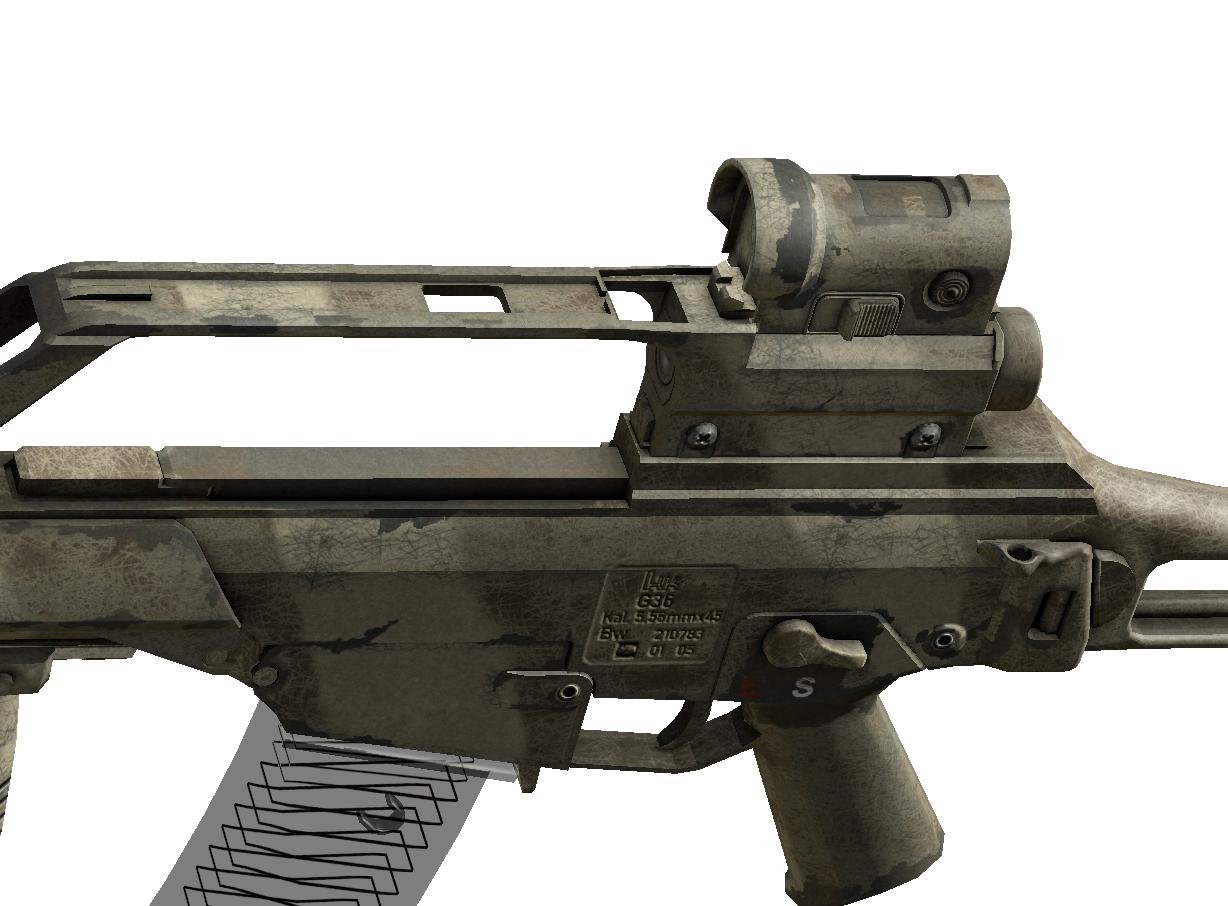 ArmA3用ドイツ軍MOD G36A2の開発中画像 | 弱者の日記^^ - Arma 3 MODとアドオン紹介