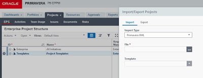 P6blogger: How to import projects in P6