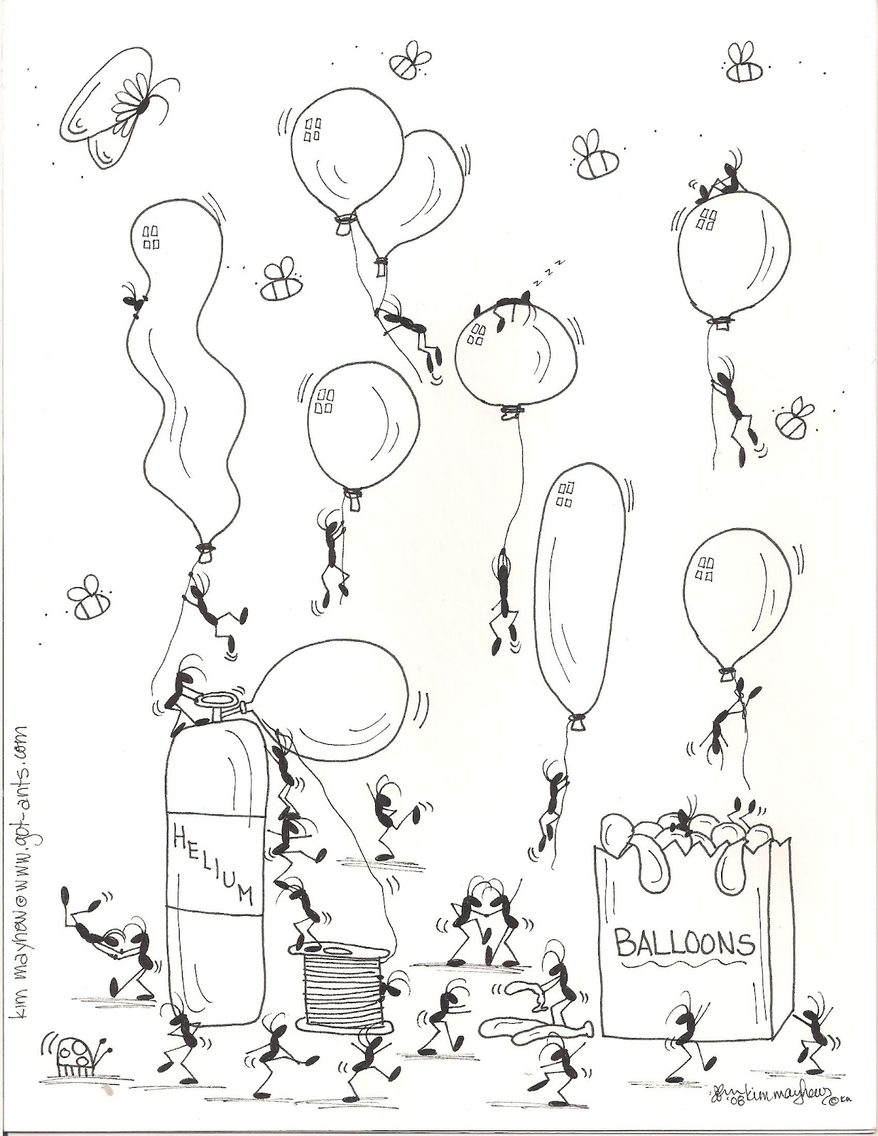 Disney ant farm coloring pages