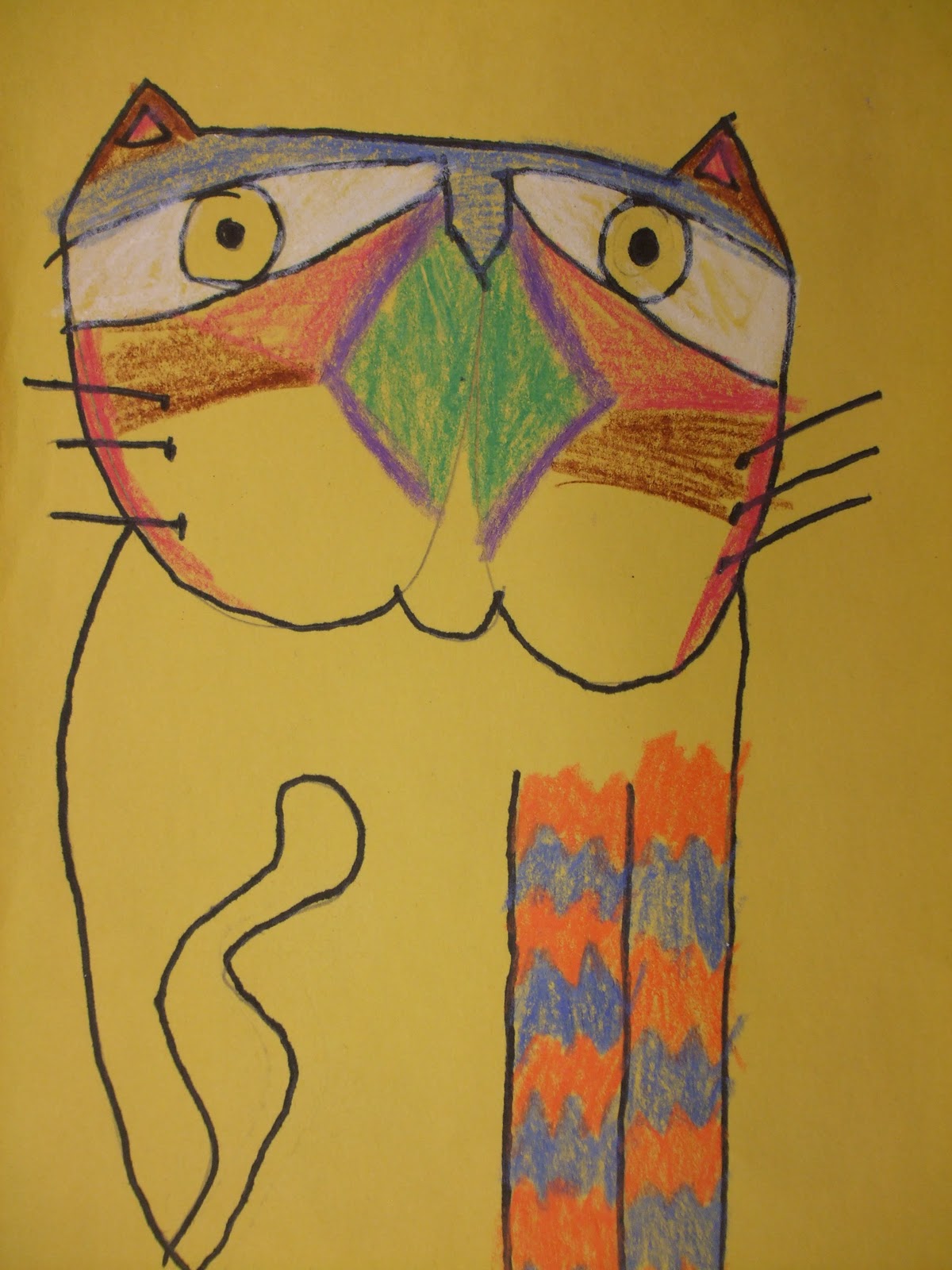 Rainbow Skies & Dragonflies: Laurel Burch inspired Cats