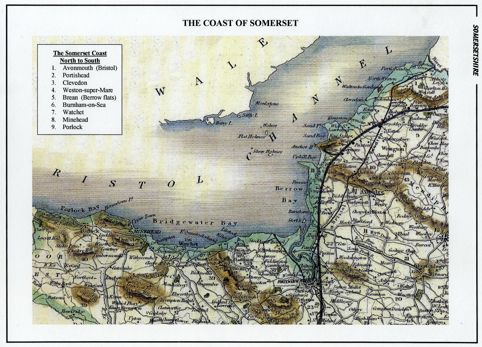 Somerset (& Bristol) Postal History: The Somerset Coast ... in ...