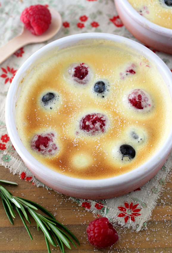 Le Sabayon aux Fruits rouges