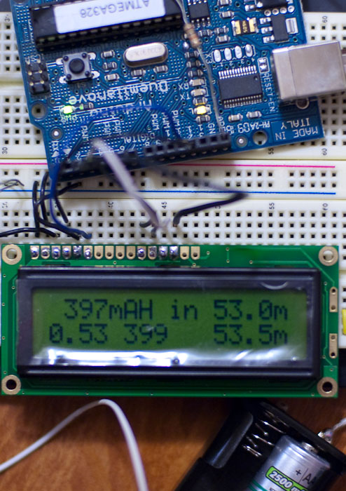 Arduino Battery Capacity Tester Dijital Elektronik Arduino Devre Paylaşım Platformu