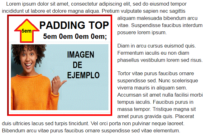 Apoyos web: Ejercicios de Padding. Parte 1