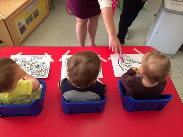 What We Do at Yal-Day-New: Infants: Scribbling and Exploring!