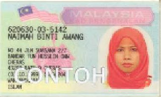 Evolusi Kad Pengenalan Malaysia - Lepak di kampung...