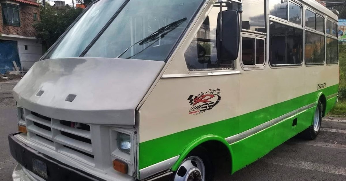 Transporte público, autobuses y microbuses CDMX.: Microbús Dodge Casavan