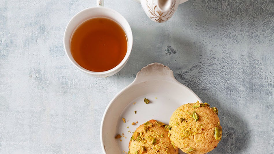 Lemon Pistachio Agave Cookies Recipe | RecipeSake