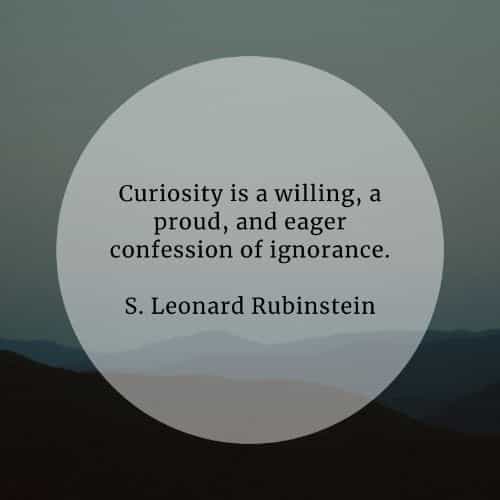 60 Curiosity quotes that'll help you achieve great things