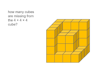 MEDIAN Don Steward mathematics teaching: easy cube buildings