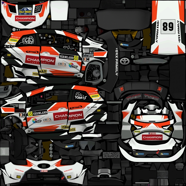 RBR+: Toyota Yaris WRC 2018 Gronholm