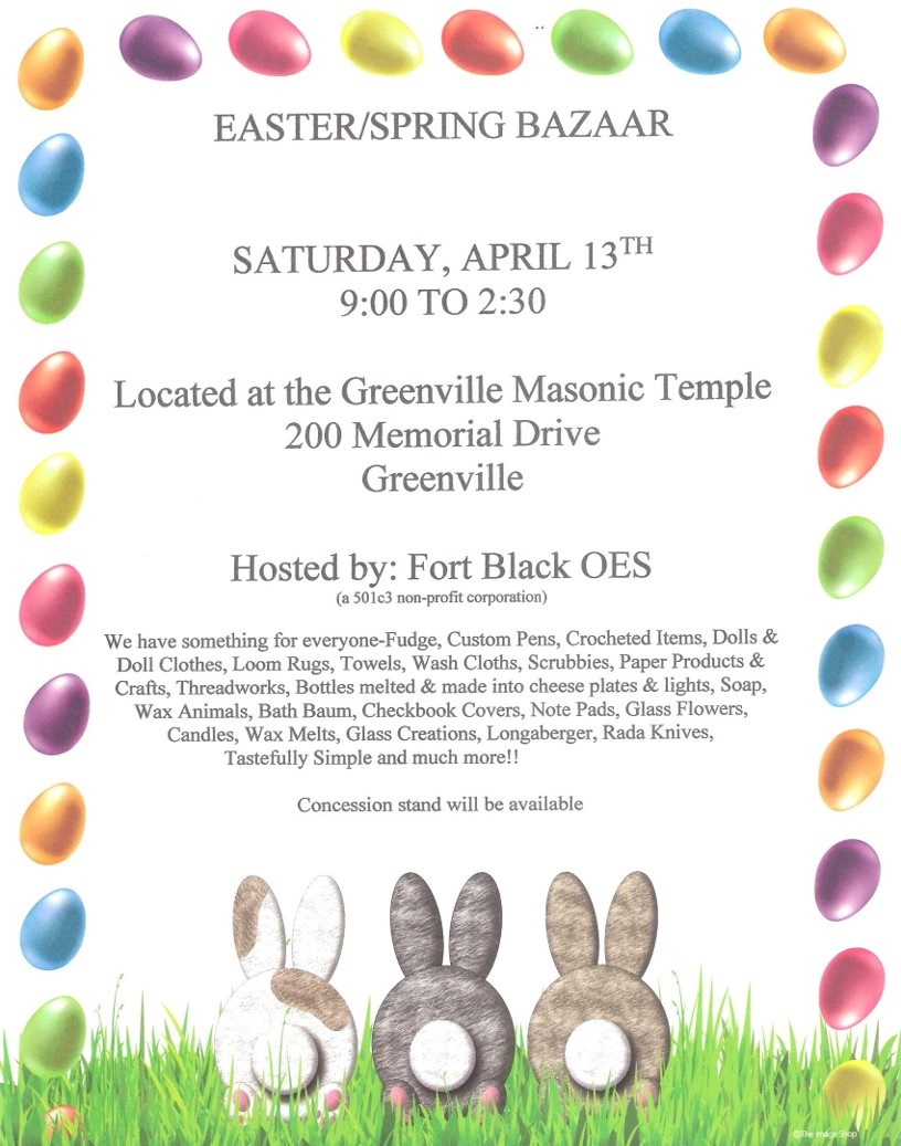 DarkeJournal.com: Easter/Spring Bazaar