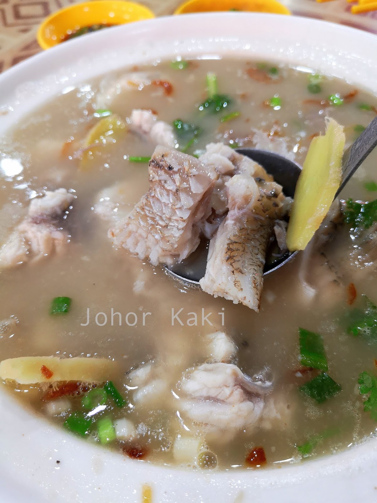 Lengkuas Fish Soup at Eatern Food Court in Batam Indonesia 平记鱼汤 |Tony ...