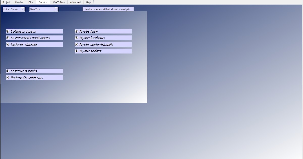 Bat Detector Reviews: Review: Bat Call Identification Software (BCID ...