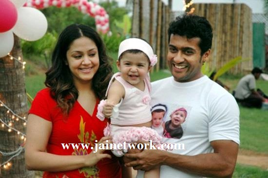 Actor Surya With His Son Dev, Daughter Diya Latest Rare Family Photos ...