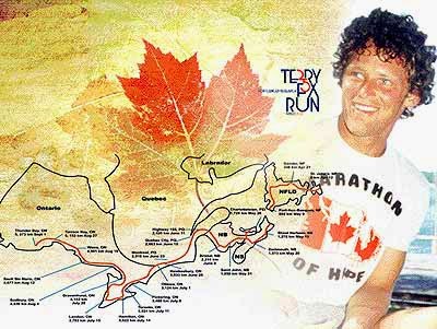 TURISMO IN CANADA: TERRY FOX: a 35 anni dalla sua Maratona della Speranza