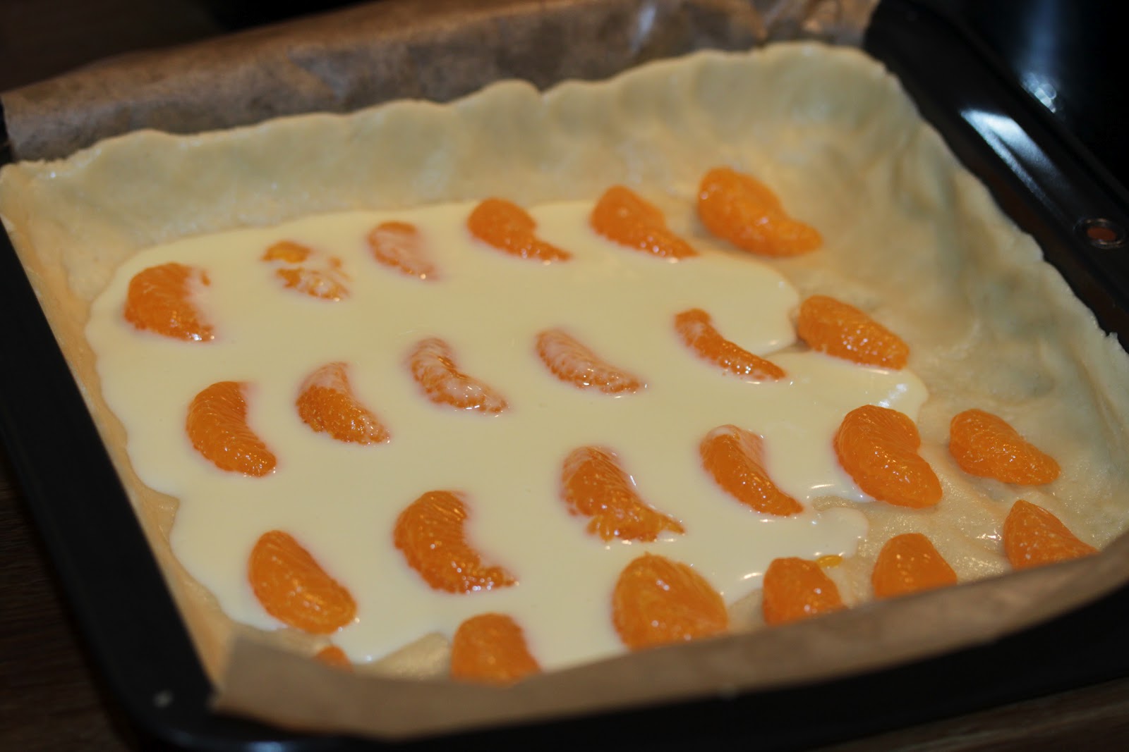 Simply Lecker: German Cheesecake with Mandarin Orange and Blueberry
