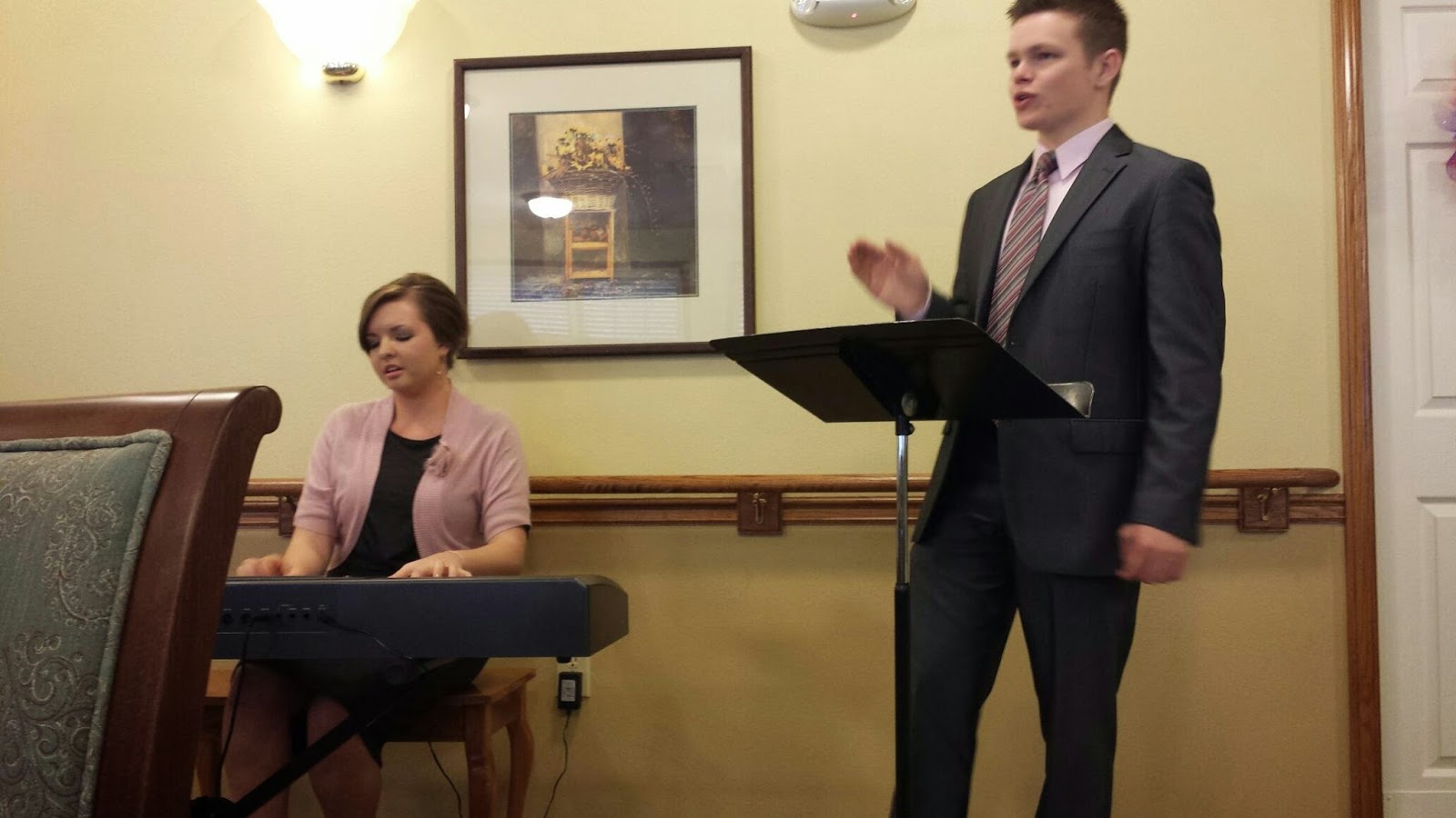 The Adams Family: Brandon & Abigail!