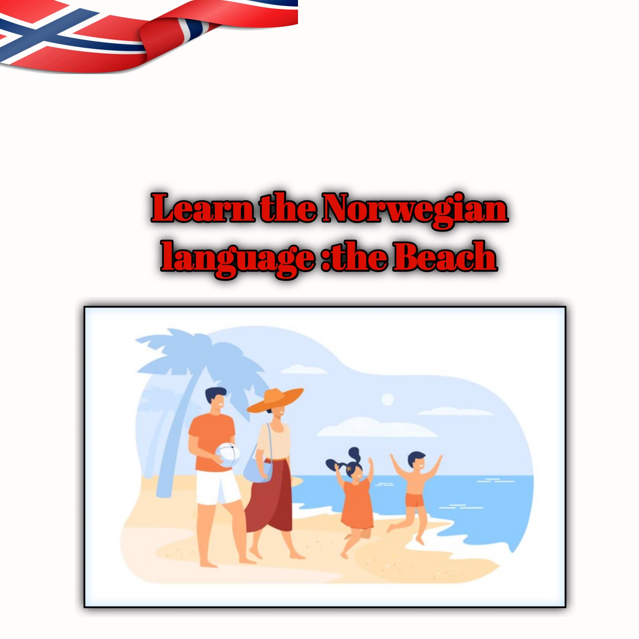 Learn The Norwegian Language the Beach Vagoor Learn The Norwegian Language the Beach Vagoor