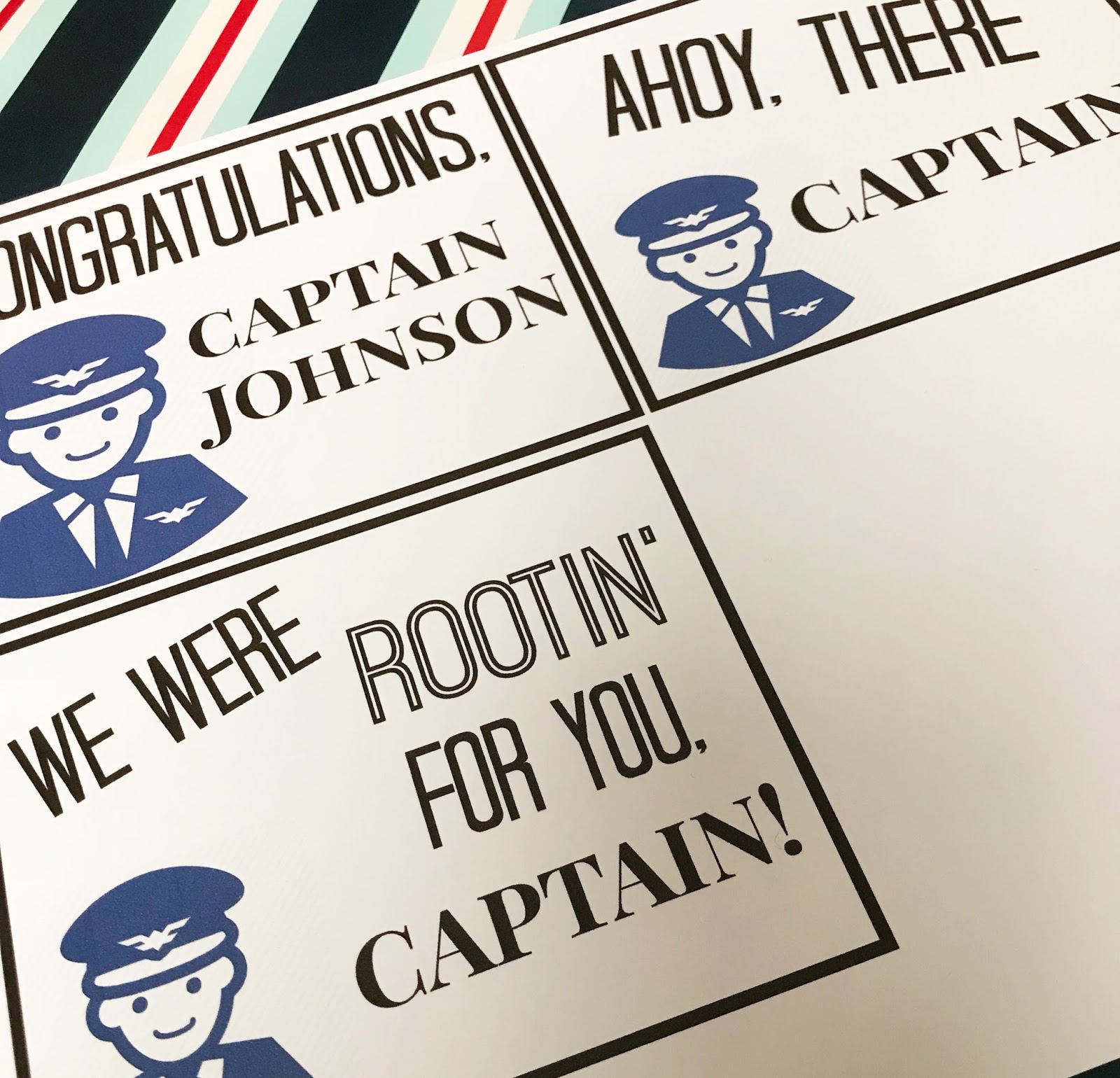 michelle paige blogs: Congratulations to a Captain