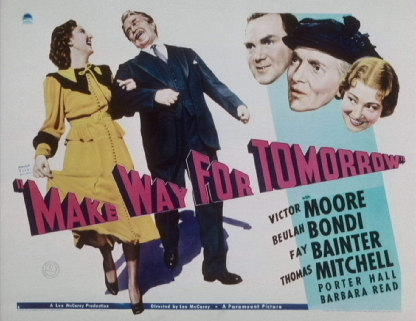 Make Way For Tomorrow (1937)