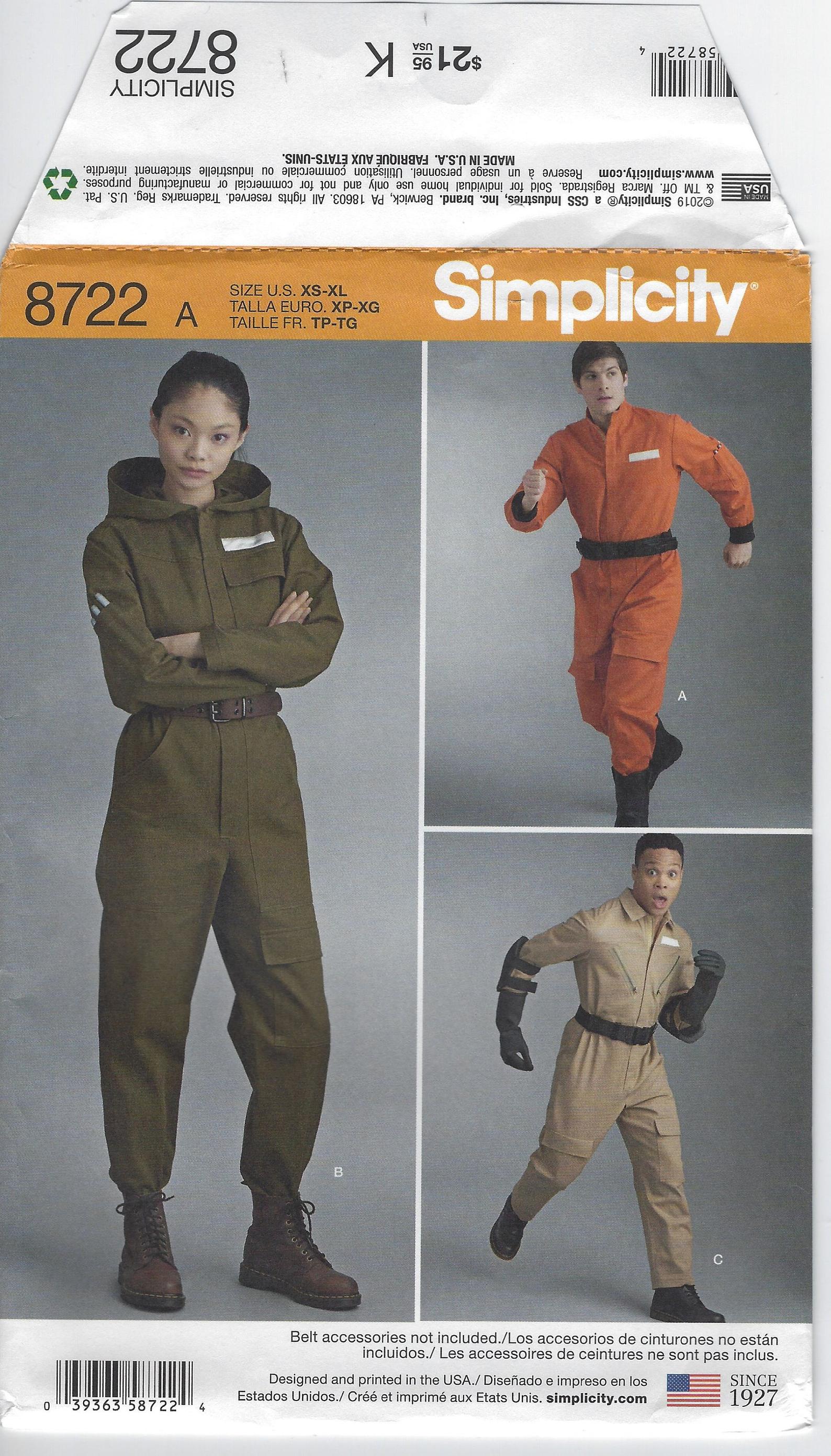 male pattern boldness: Modeling My Finished Flight Suit - McCall's 2054!