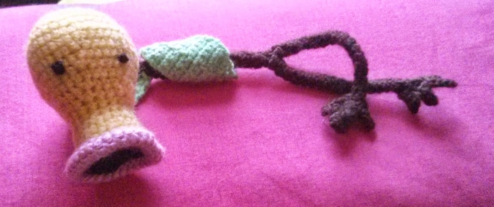 Olisushi imagine sa vie: Amigurumi Chétiflor (Bellsprout)