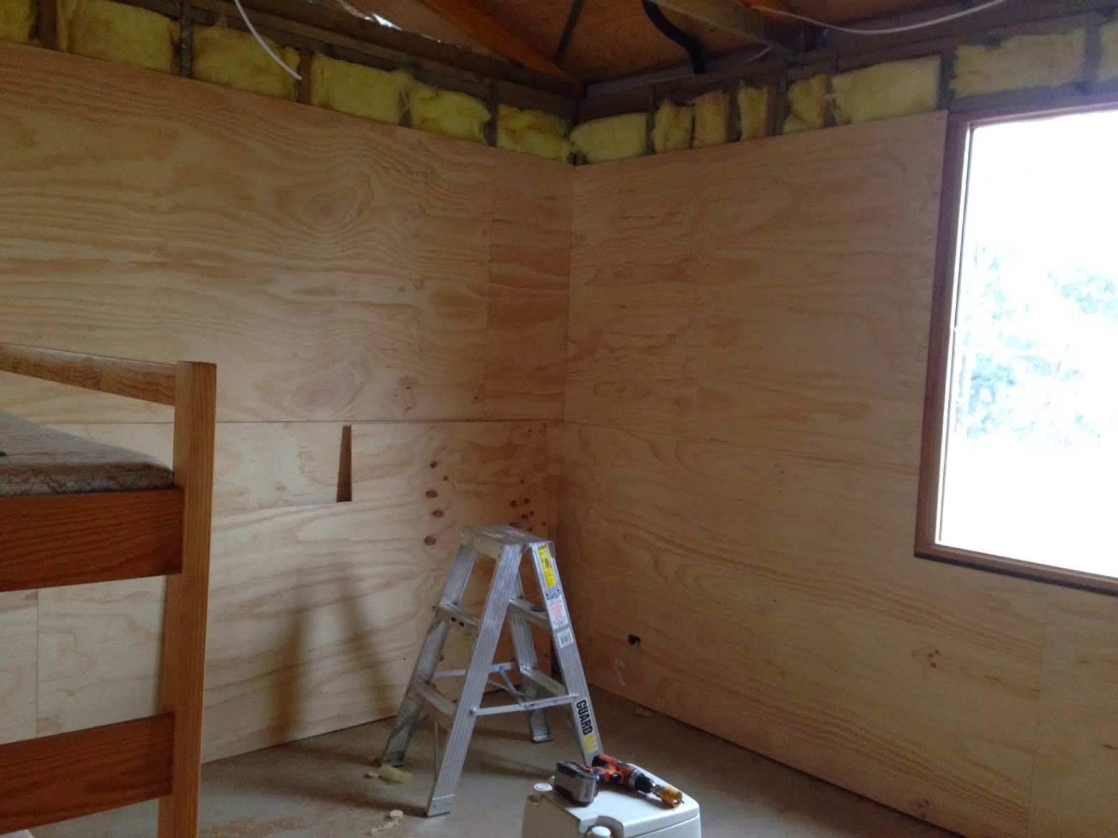 The Taj Garage: Interior lining