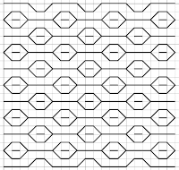 Imaginesque: Blackwork Embroidery: Simple Fill Patterns