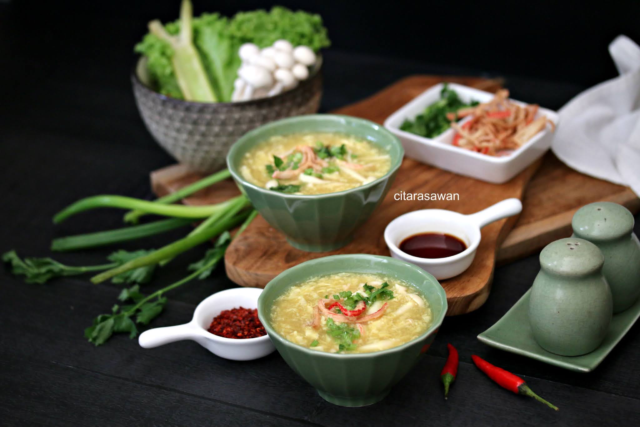 Sup Telur Pecah ~ Resepi Terbaik