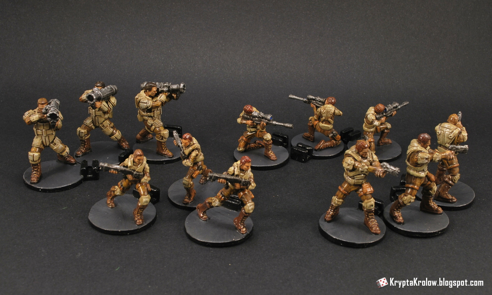 KRYPTA KRÓLÓW: XCOM The Board Game miniatures