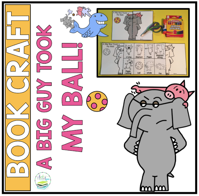 A BIG GUY TOOK MY BALL! BOOK CRAFT ~ Book Units by Lynn