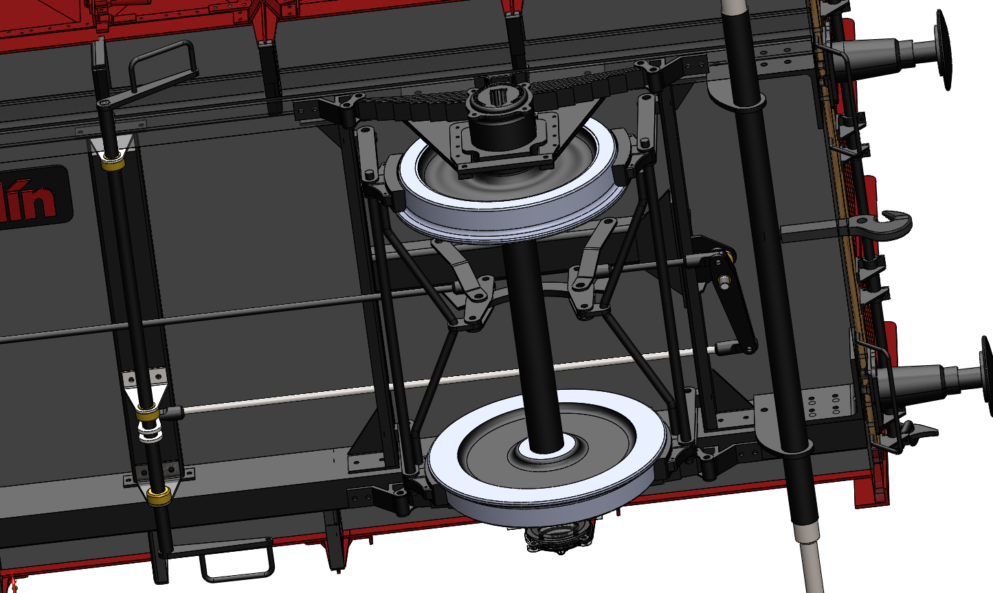 Württembergische T3: Güterwagen Omk (part 9) brake rigging